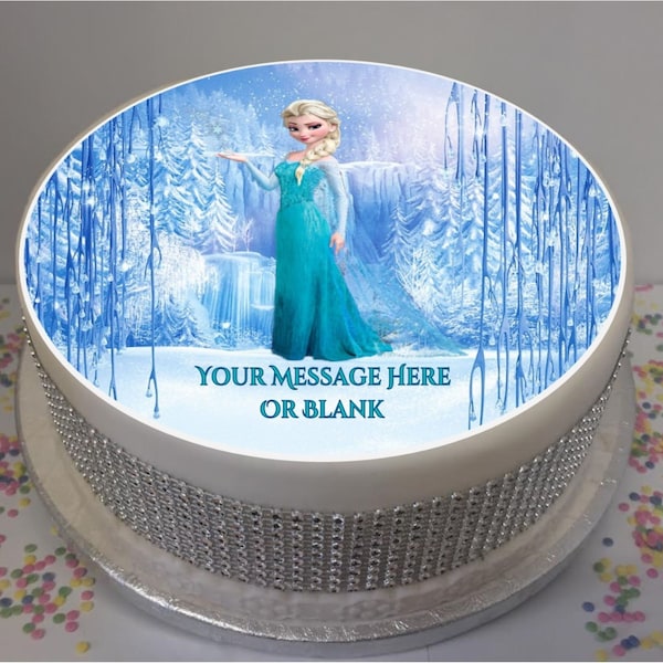 Elsa Cake Decorations - Etsy