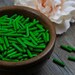 Green Polished Macaroni Rods 20mm - Etsy