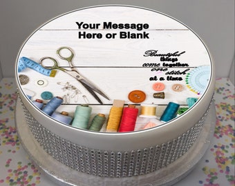 Seamstress Cake Topper - Etsy