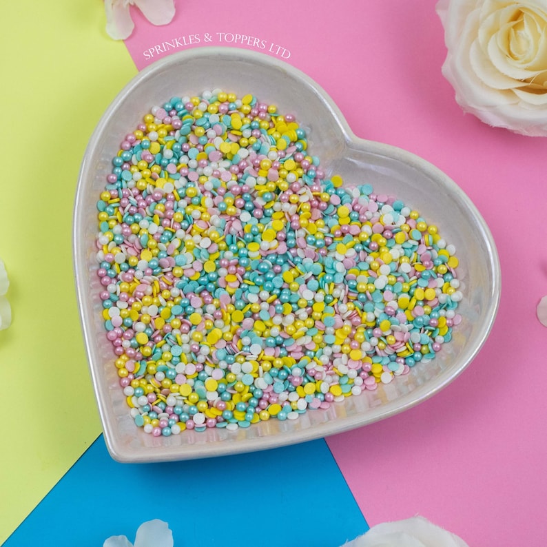 Candy Kisses Sprinkles Mix Cupcake / Cake Decorations - Etsy