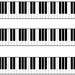 Piano Keys Edible Icing Cake Ribbon / Side Strips - Etsy