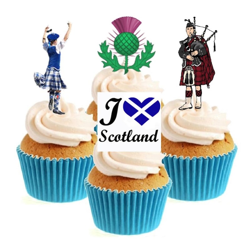 Scottish Cake Topper - Etsy