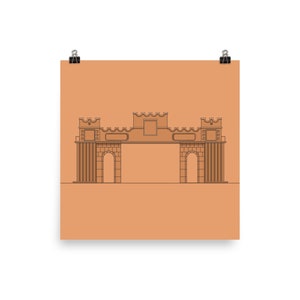 Harer Jegol Ginb, Ethiopian Art, Habesha Gift, Harar Ginb Poster - Etsy