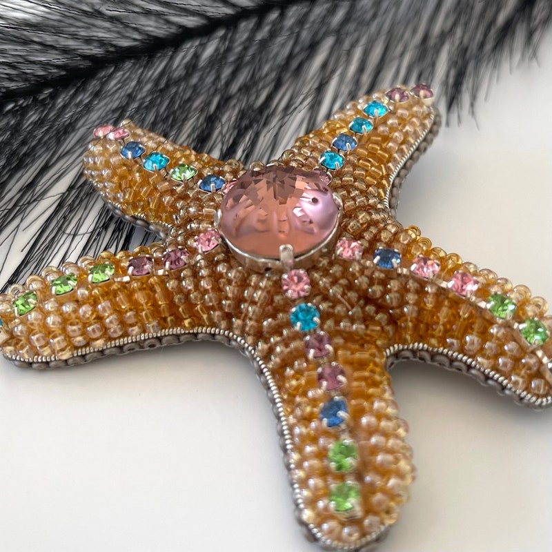 Starfish Brooch - Etsy