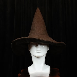 Handmade High Quality Wool Wizard Witch Hat - Etsy