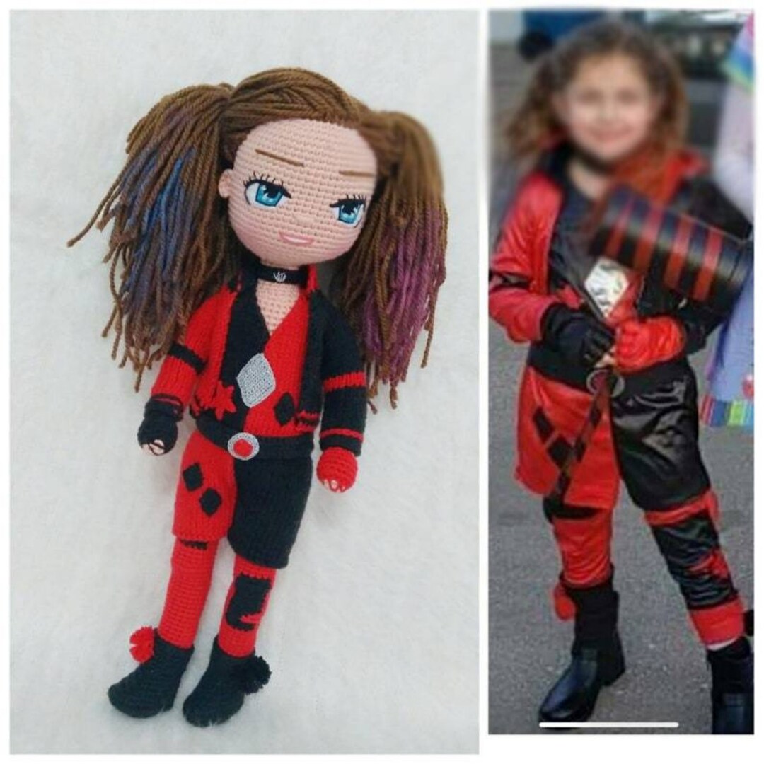 Look Alike Doll Amigurumi Mini Me Reborn Doll Cotton Yarn - Etsy
