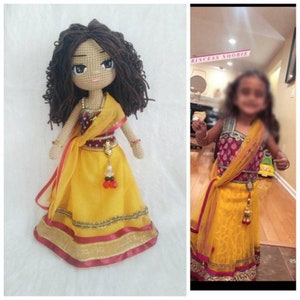 Look Alike Doll Amigurumi Mini Me Reborn Doll Cotton Yarn - Etsy