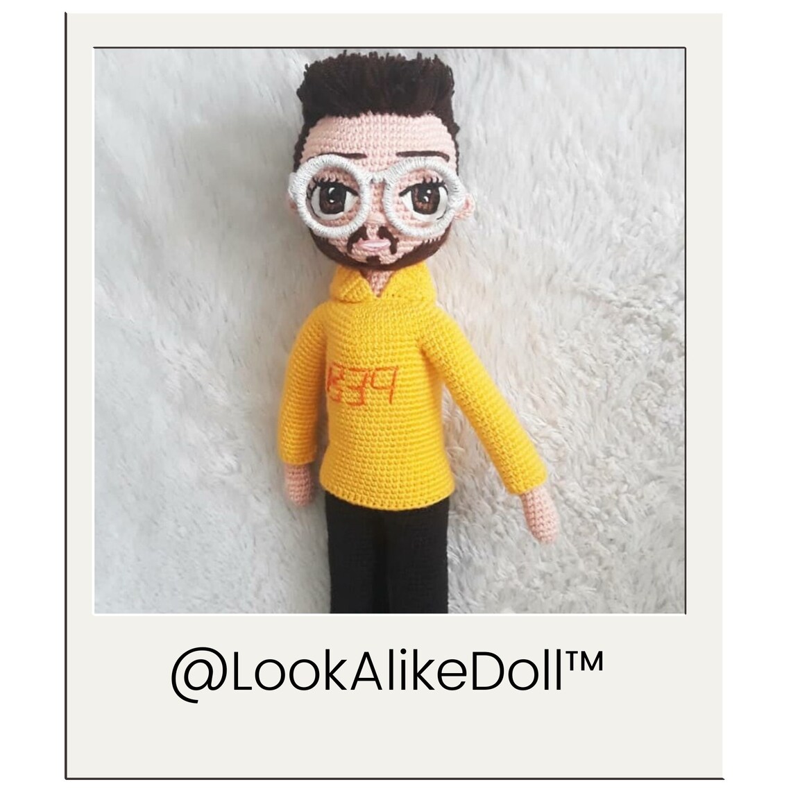 Look Alike Doll Portrait Mini-Me Knit Amigurumi Cotton Yarn | Etsy