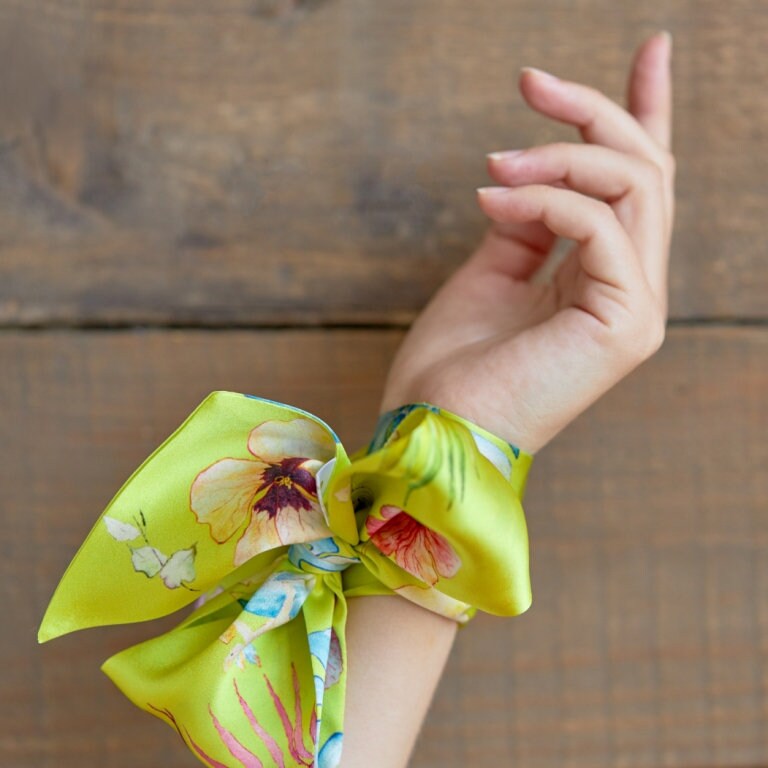 Skinny Scarf, Wrist Scarf, Hair Ribbon, Neck Scarf - Etsy