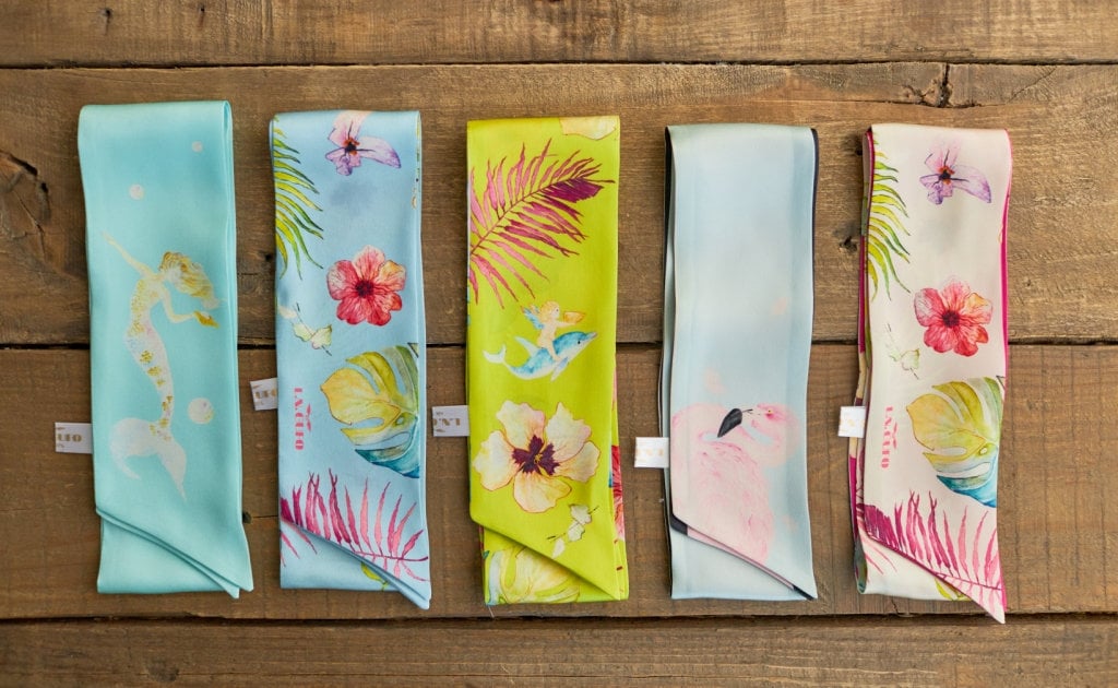 Skinny Scarf, Wrist Scarf, Hair Ribbon, Neck Scarf - Etsy