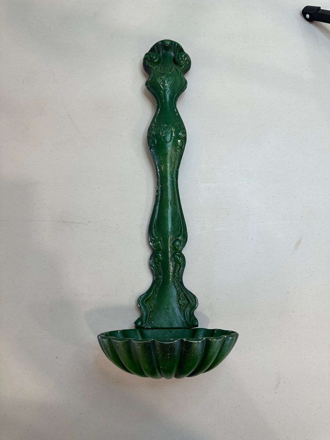 Vintage Green Ladle Wall Hanging - Etsy