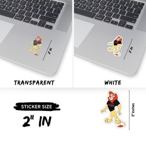 Daren the Lion DARE Program Mascot Kiss-cut Sticker - Etsy