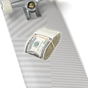 Banded Money Stack Sticker - Etsy