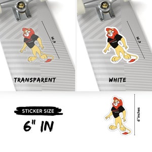 Daren the Lion DARE Program Mascot Kiss-cut Sticker - Etsy