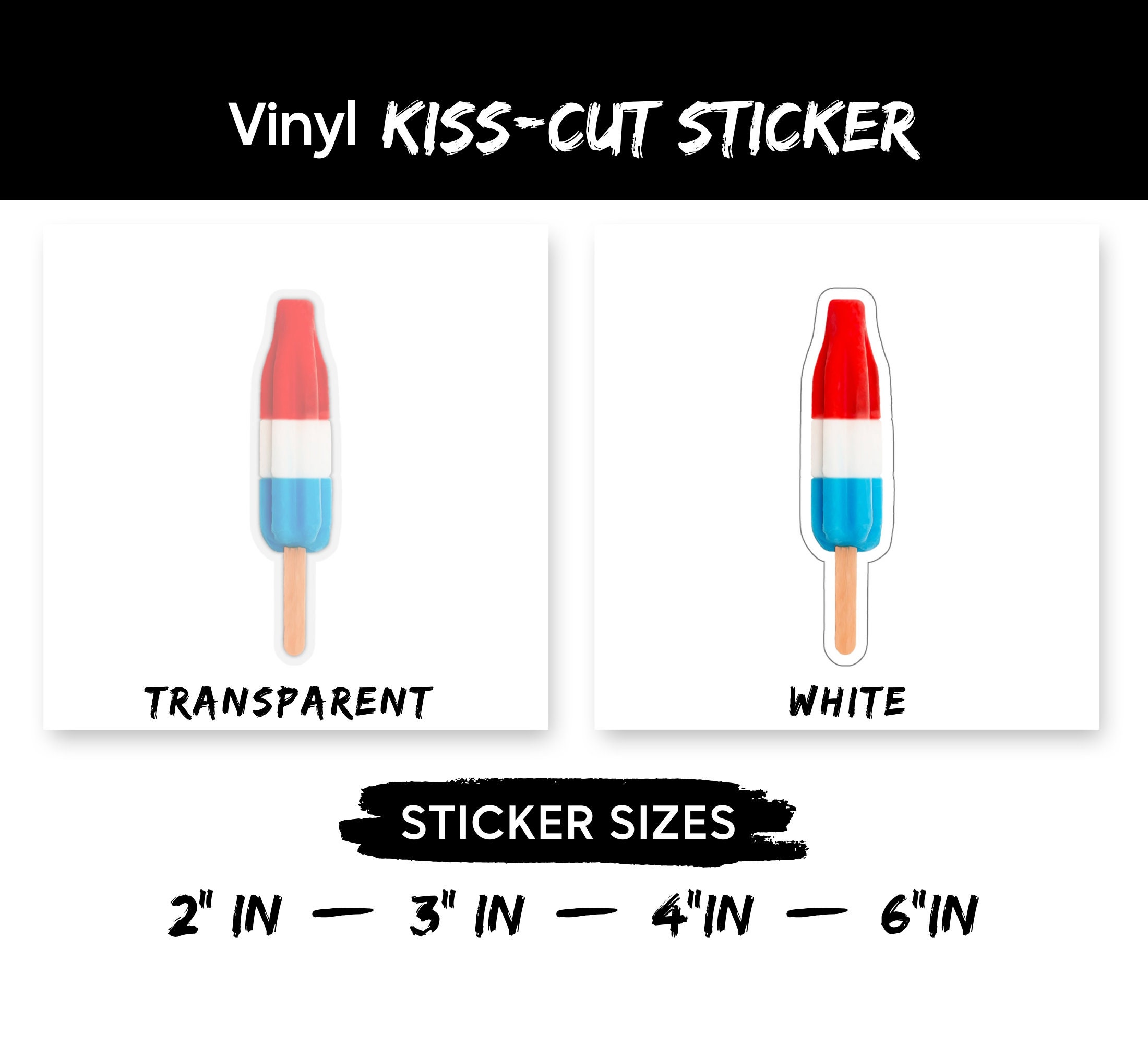 Bompop Popsicle Sticker - Etsy
