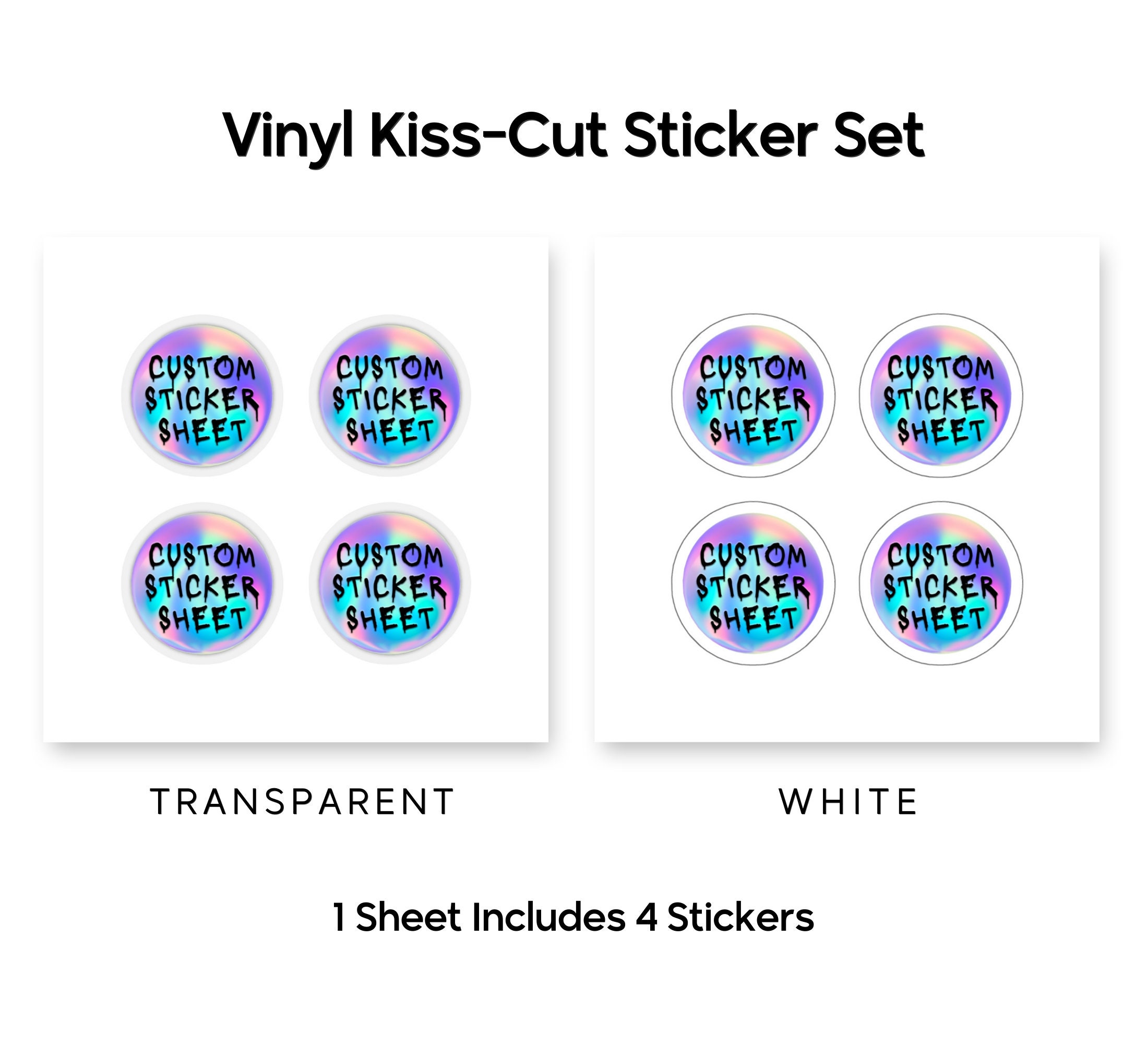 Custom Sticker Sheet - Make Your Own Stickers - Etsy
