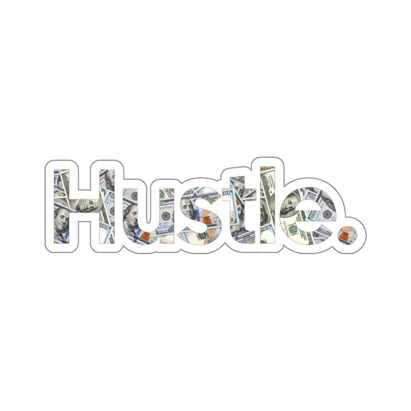 Hustle Stickers - Etsy