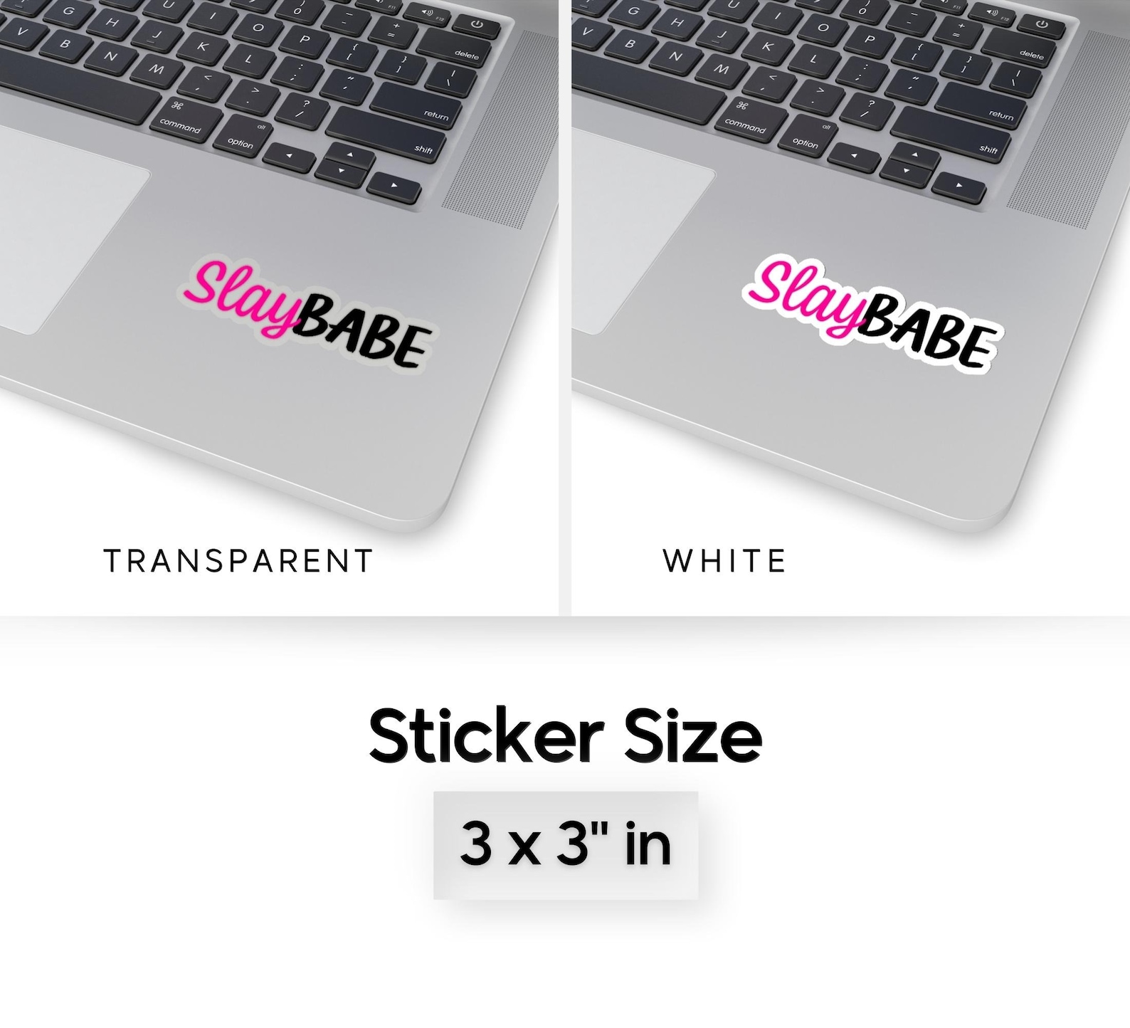 Slay Babe Sticker - Cute Mini Stickers for Women Entrepreneurs and Boss ...