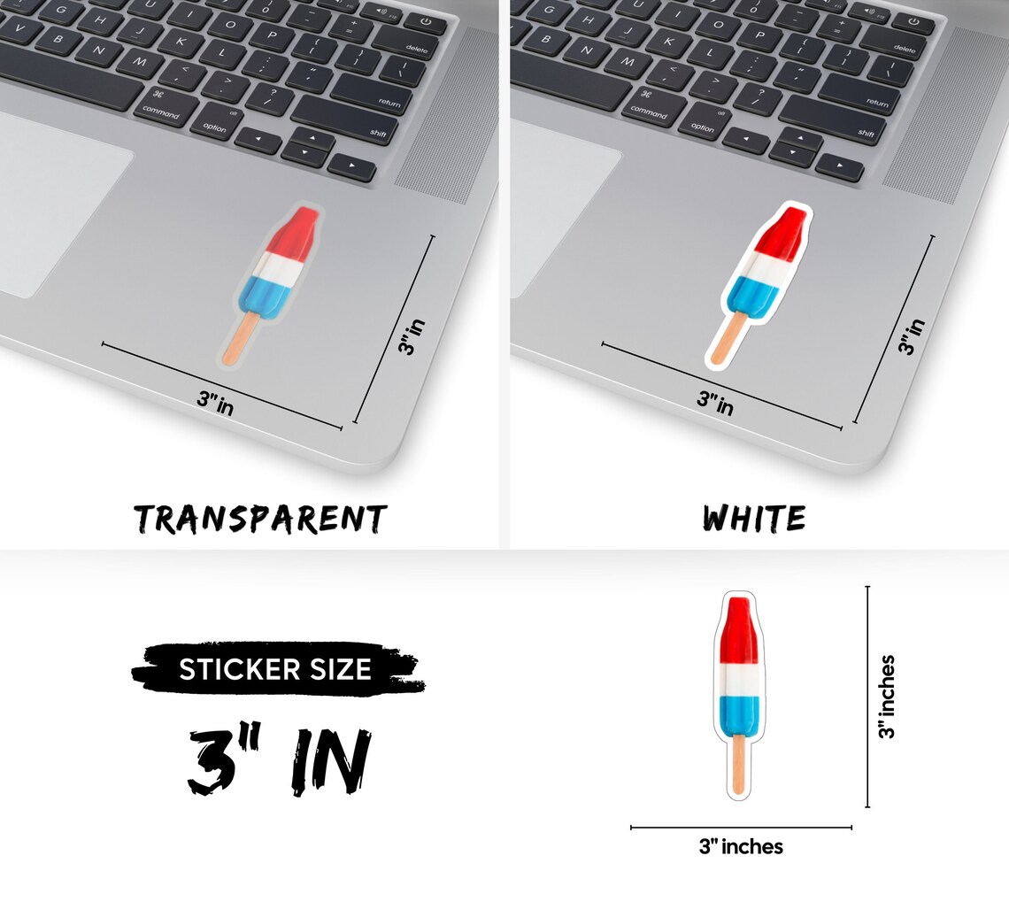 Bompop Popsicle Sticker - Etsy
