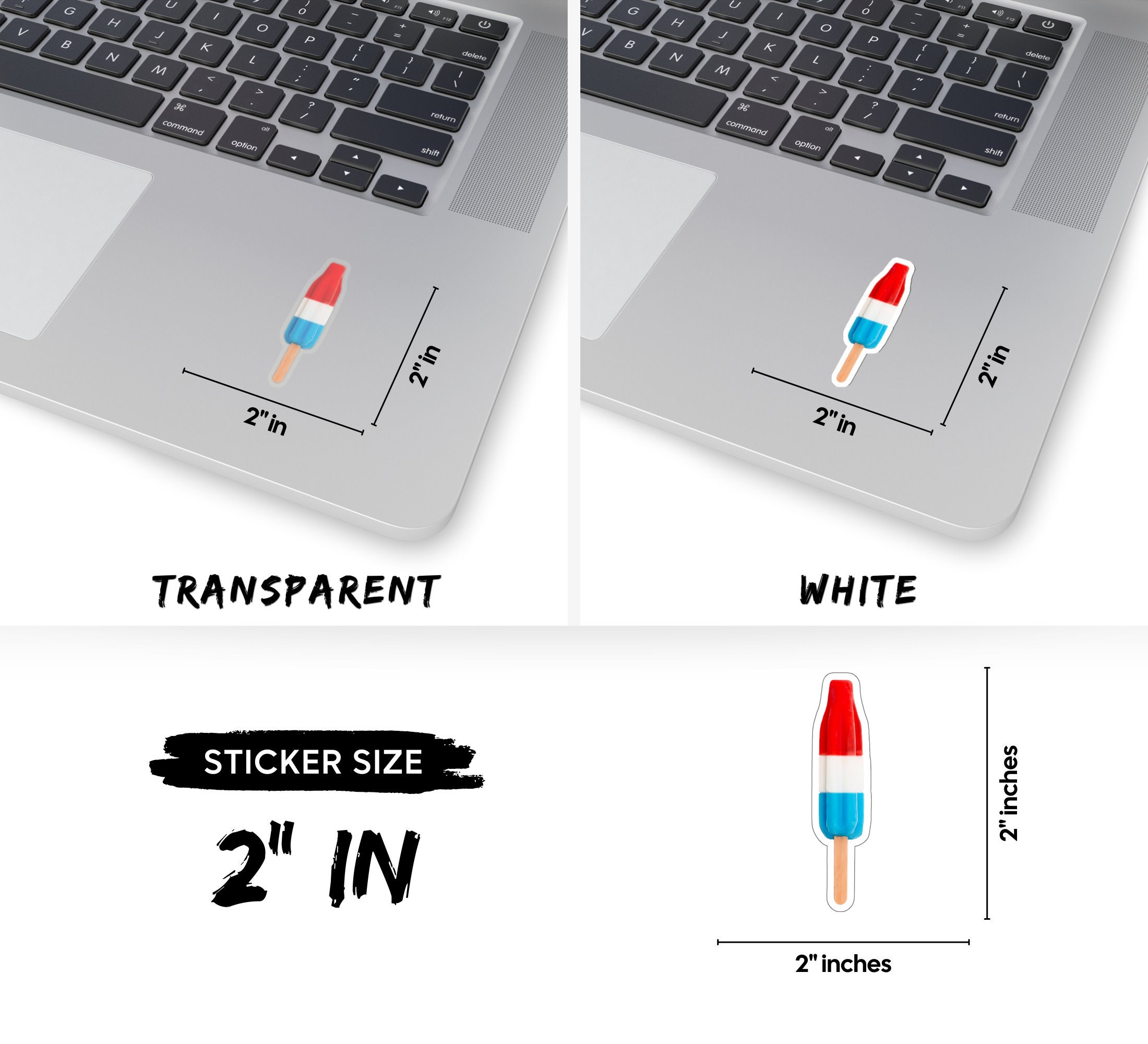 Bompop Popsicle Sticker - Etsy