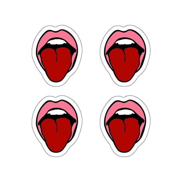 Tongue Out Stickers - Etsy