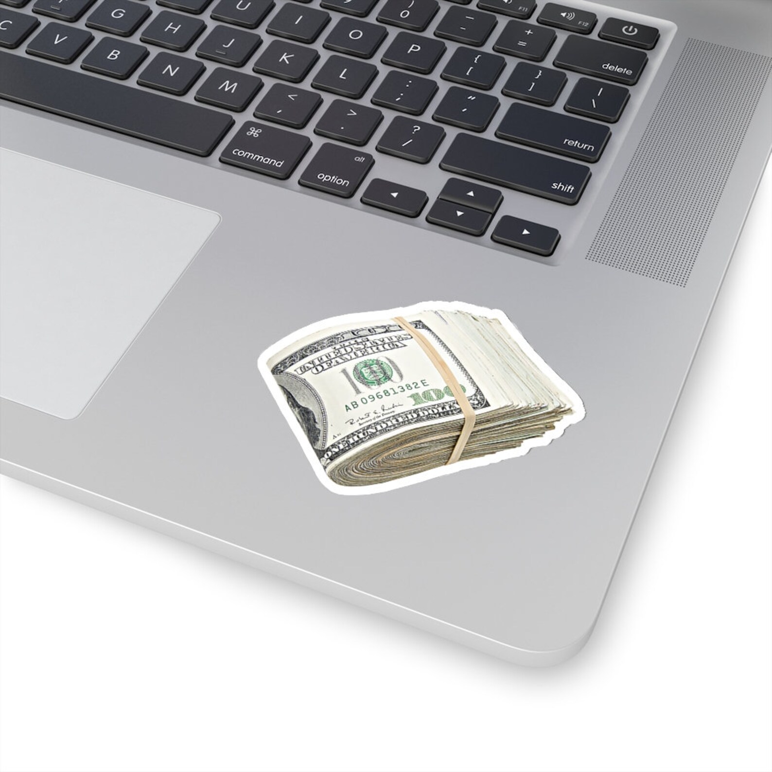 Banded Money Stack Sticker - Etsy