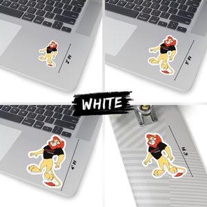 Daren the Lion DARE Program Mascot Kiss-cut Sticker - Etsy