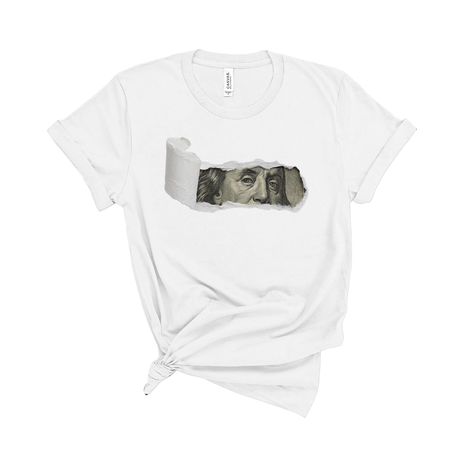 Made of Money T-shirt - Ripped Money Graphic Tee - Etsy
