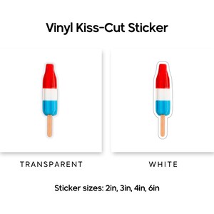 Bompop Popsicle Sticker - Etsy
