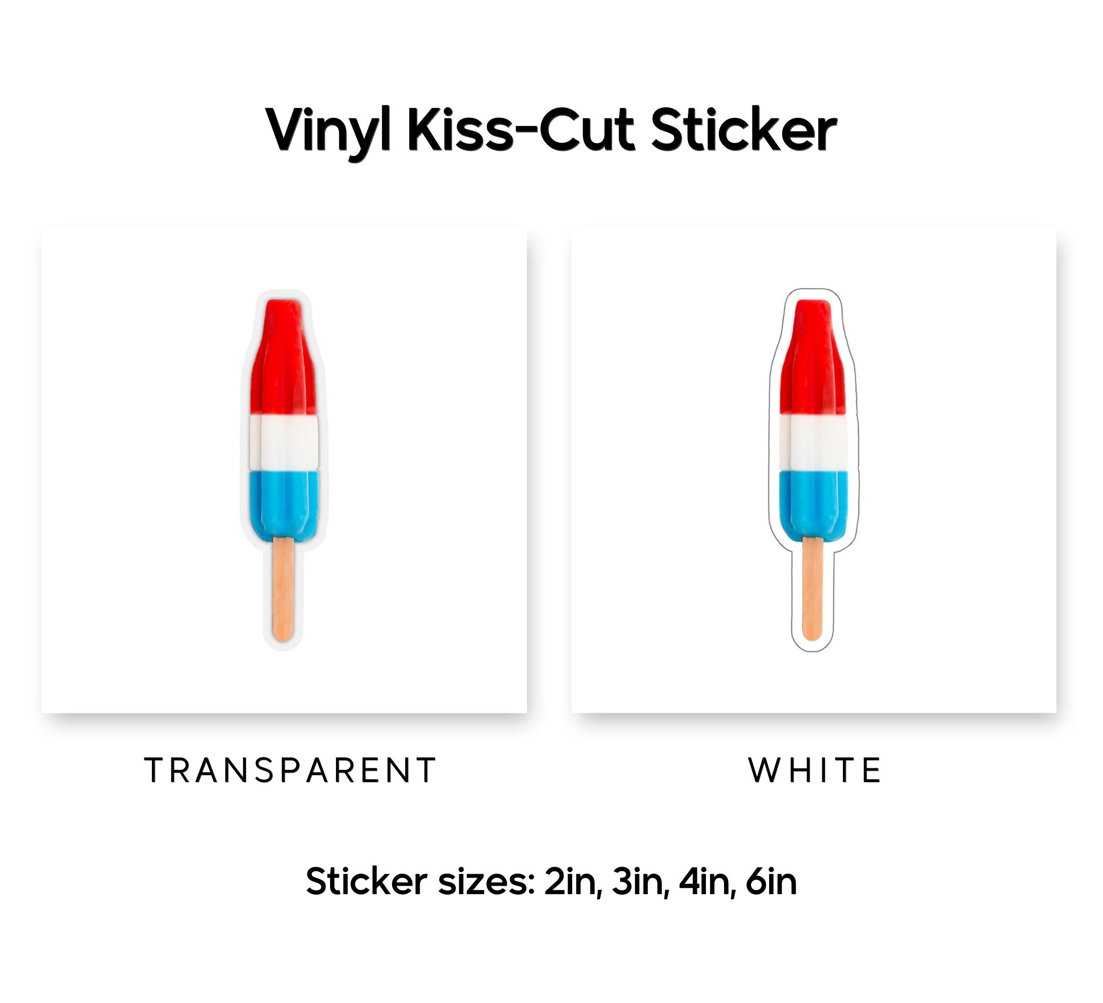 Bompop Popsicle Sticker - Etsy