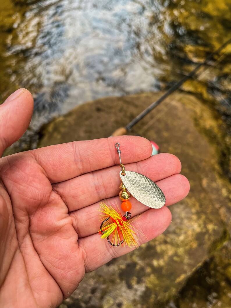 Handcrafted Spinner Lures Set No.4 - Etsy