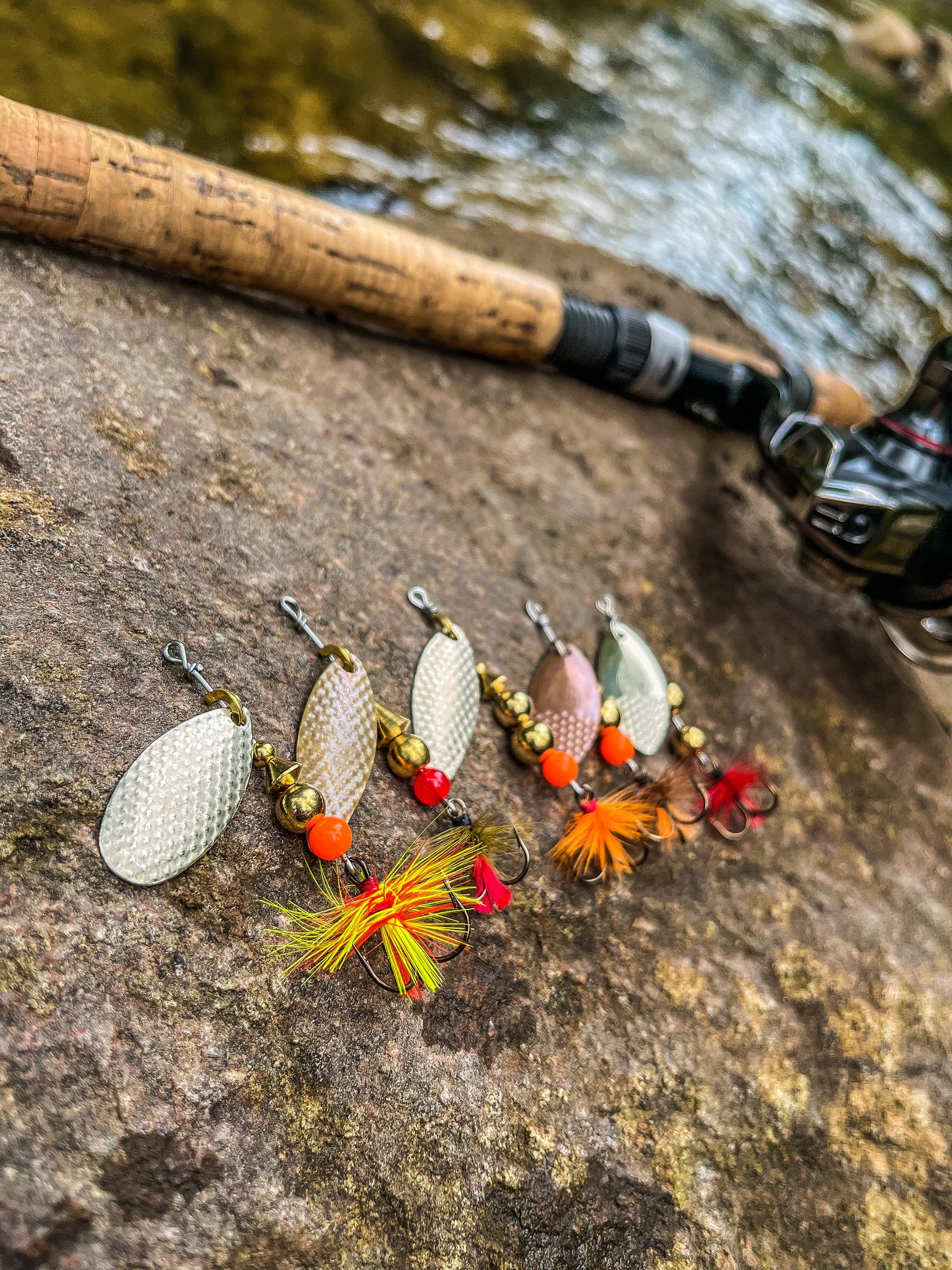 Handcrafted Spinner Lures Set No.4 - Etsy