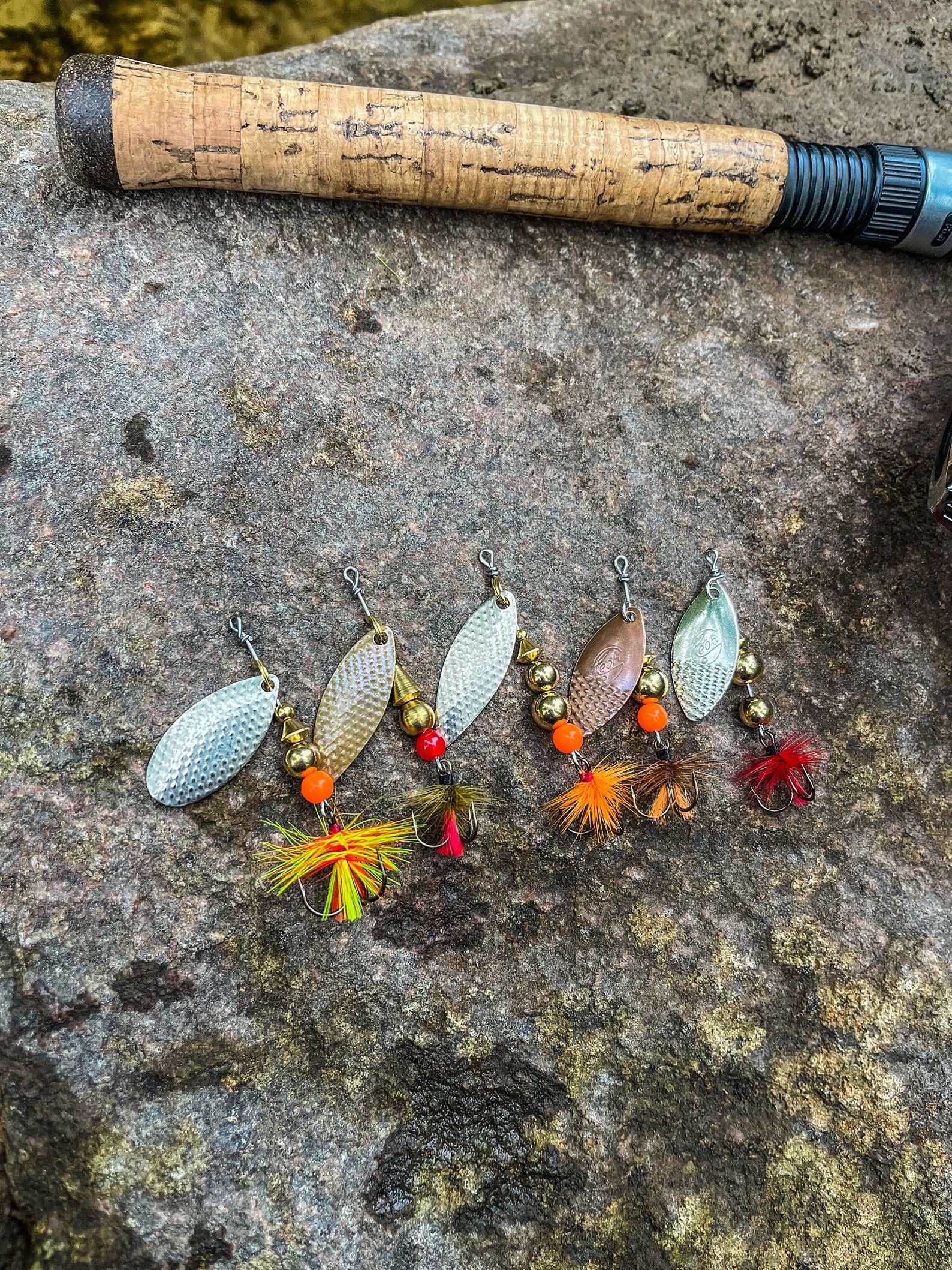 Handcrafted Spinner Lures Set No.4 - Etsy