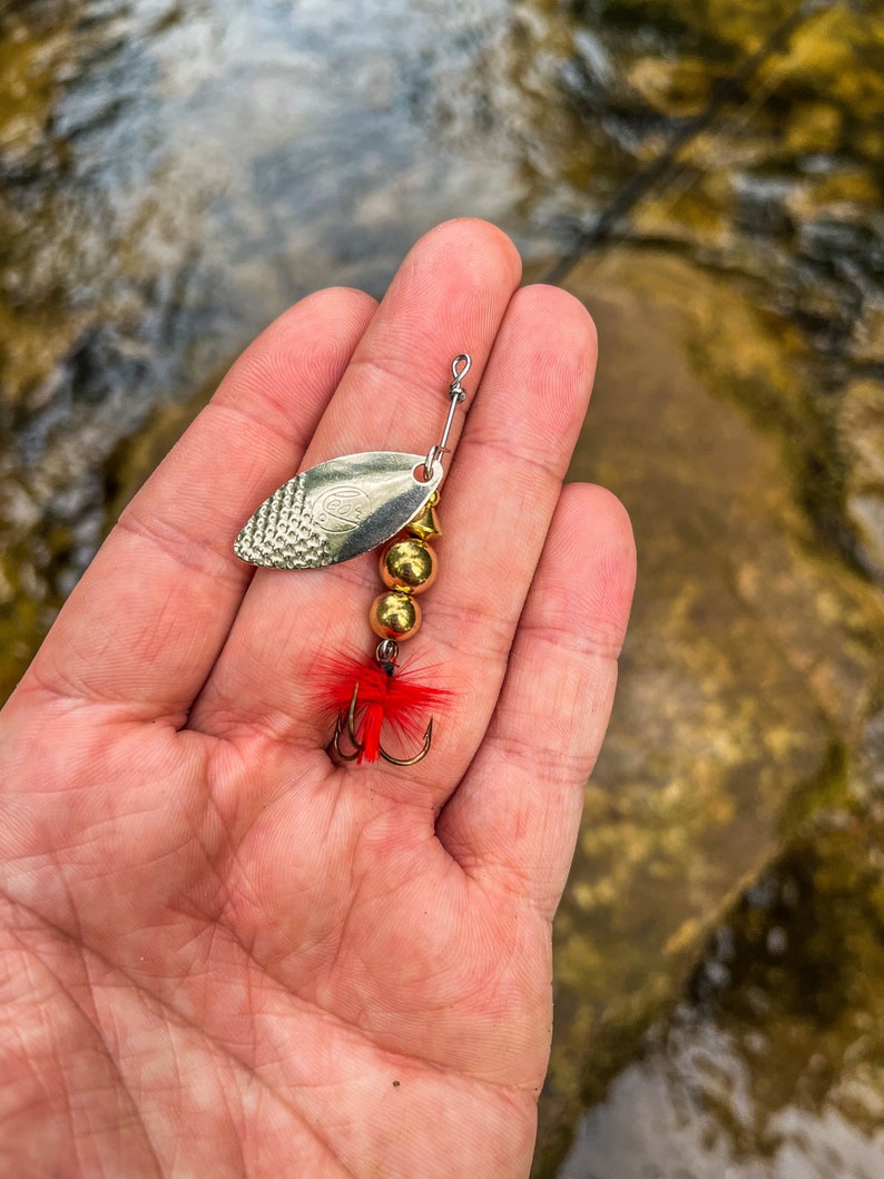 Handcrafted Spinner Lures Set No.4 - Etsy