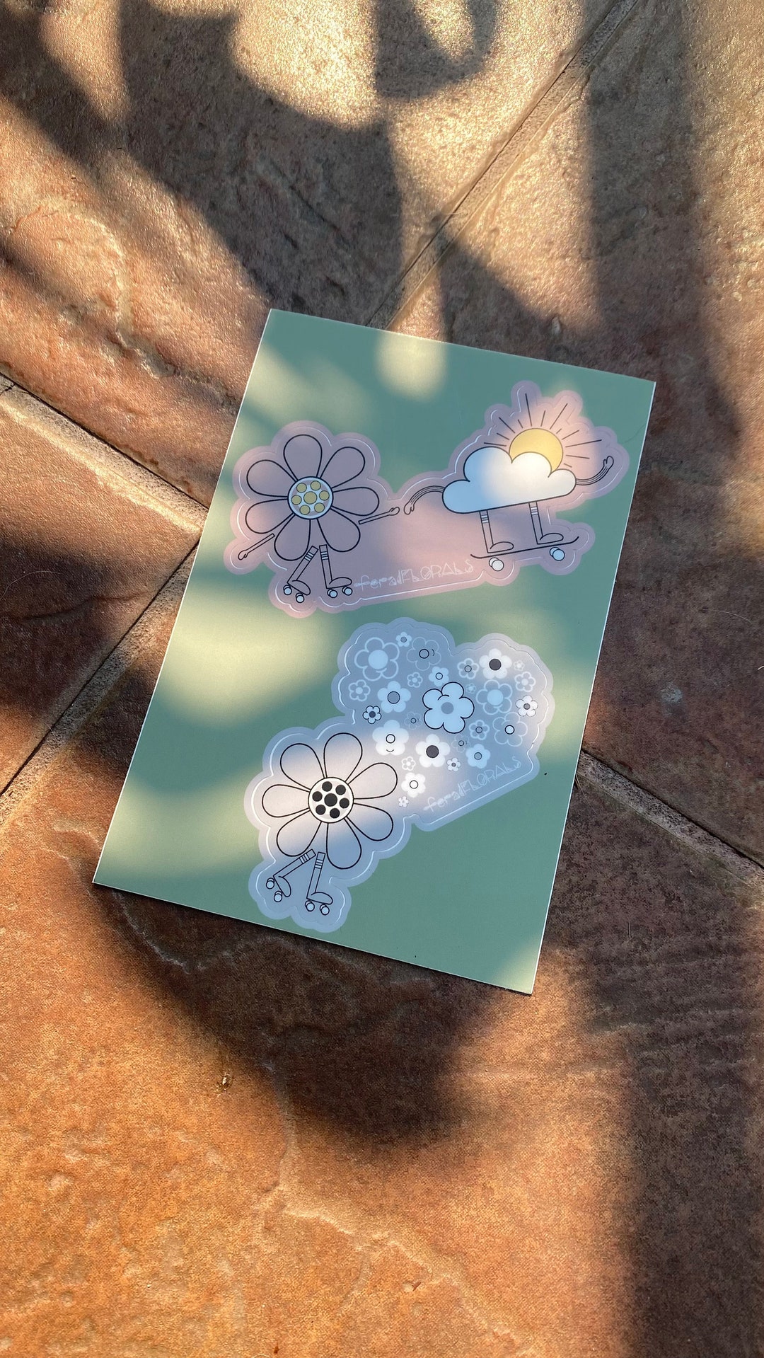 Skate Daze Sticker Sheet - Etsy