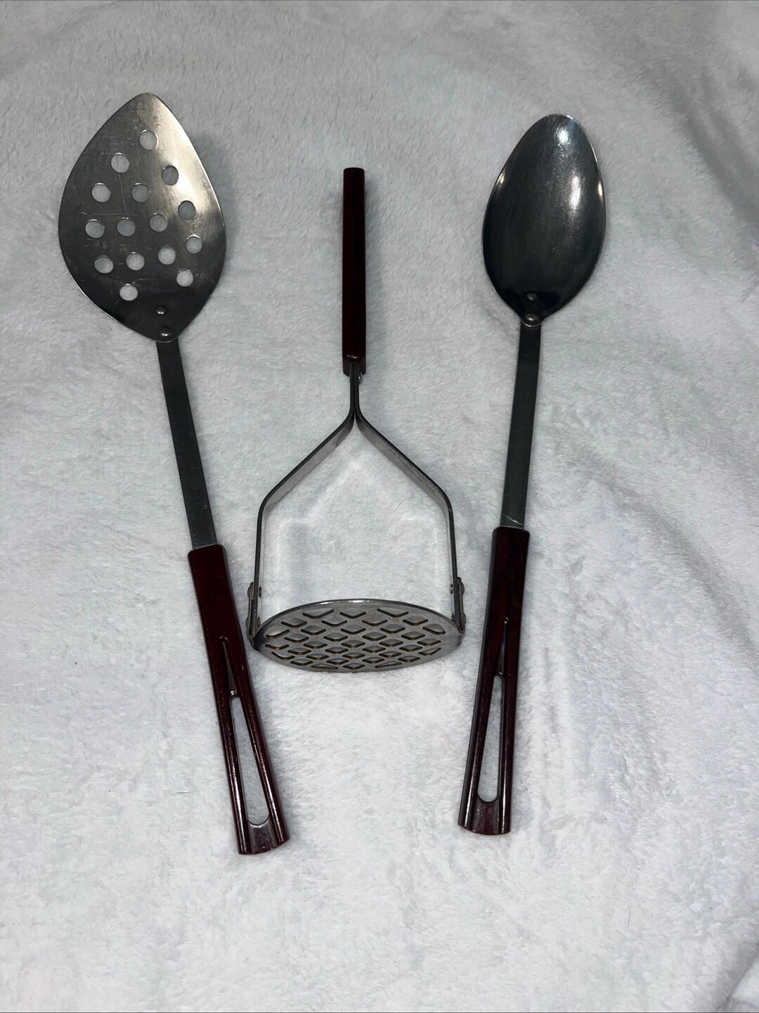 MCM Stanley Made Stanhome Kitchen Utensils With Bakelite Handles in ...