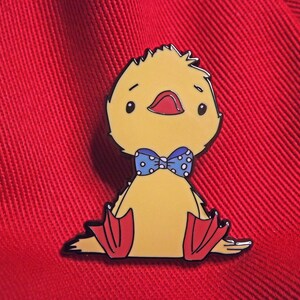 Dickens the Duck Hard Enamel Pin lillbits Creations - Etsy