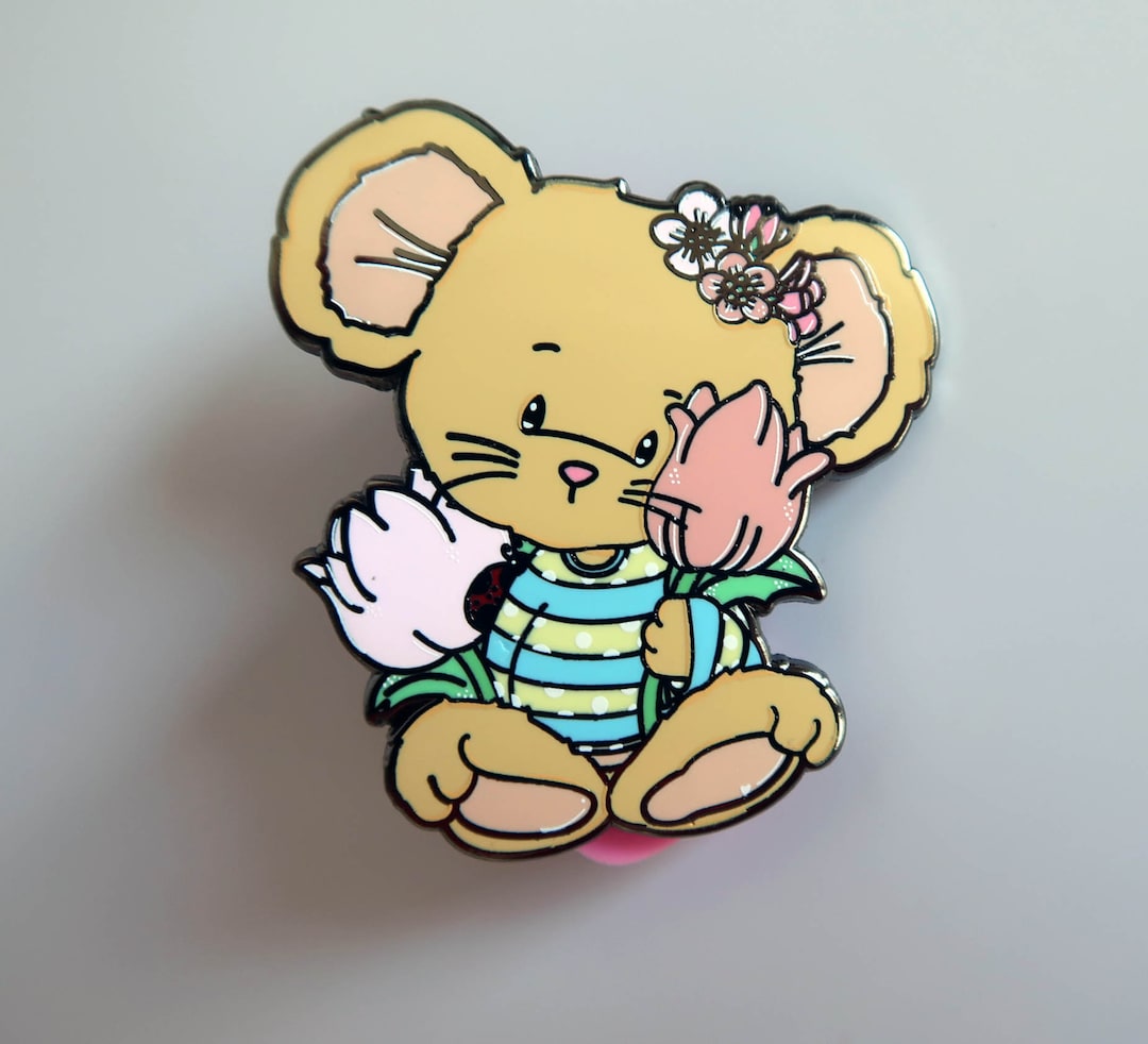 Tulip Hugs Enamel Pin - Etsy