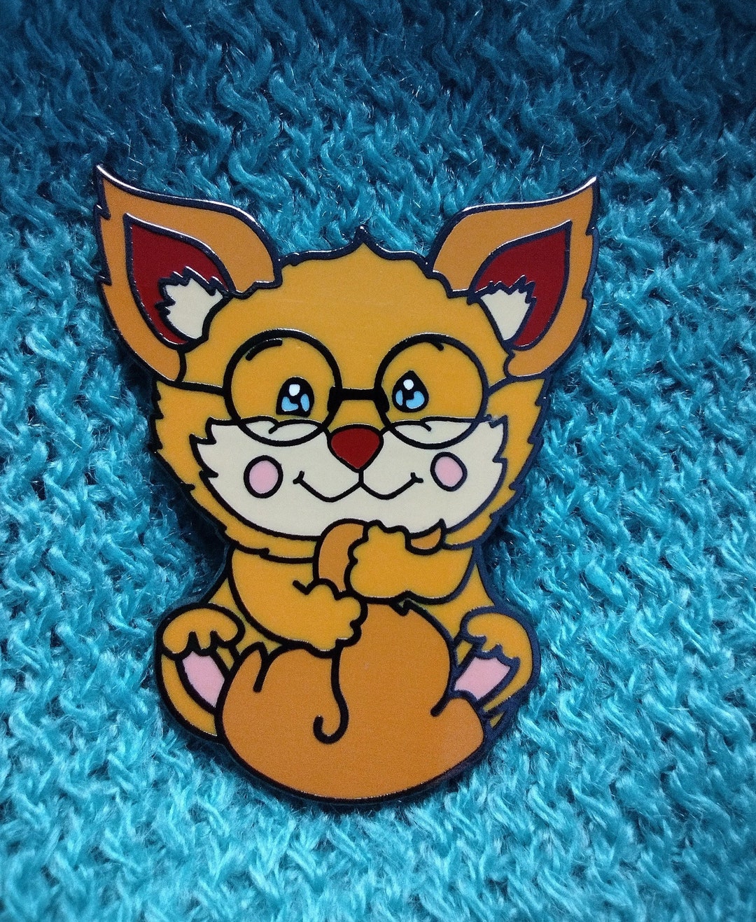 Timmy the Fox - Hard Enamel Pins - Lillbits - Foxes - Etsy