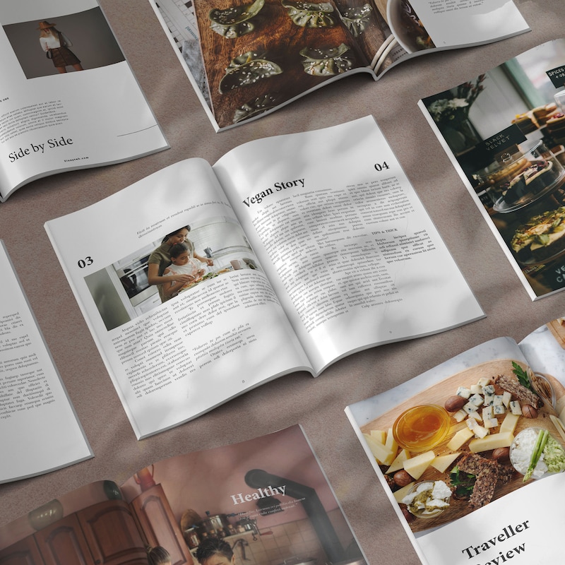 Food Magazine - Etsy