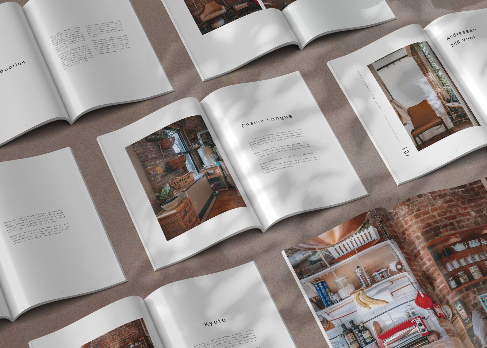 HELLO 40 Pages Magazine Layout | A4 & US Letter Size Brochure Layout ...