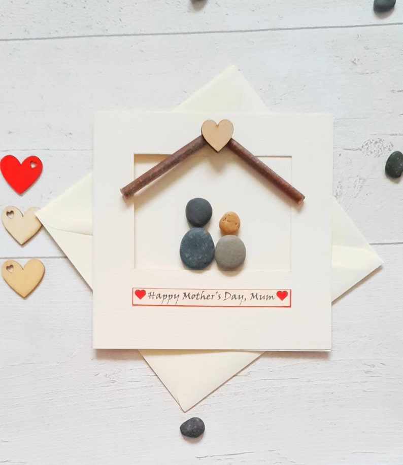 Mother's Day Card Personalised Mum Card Unique Handmade - Etsy UK