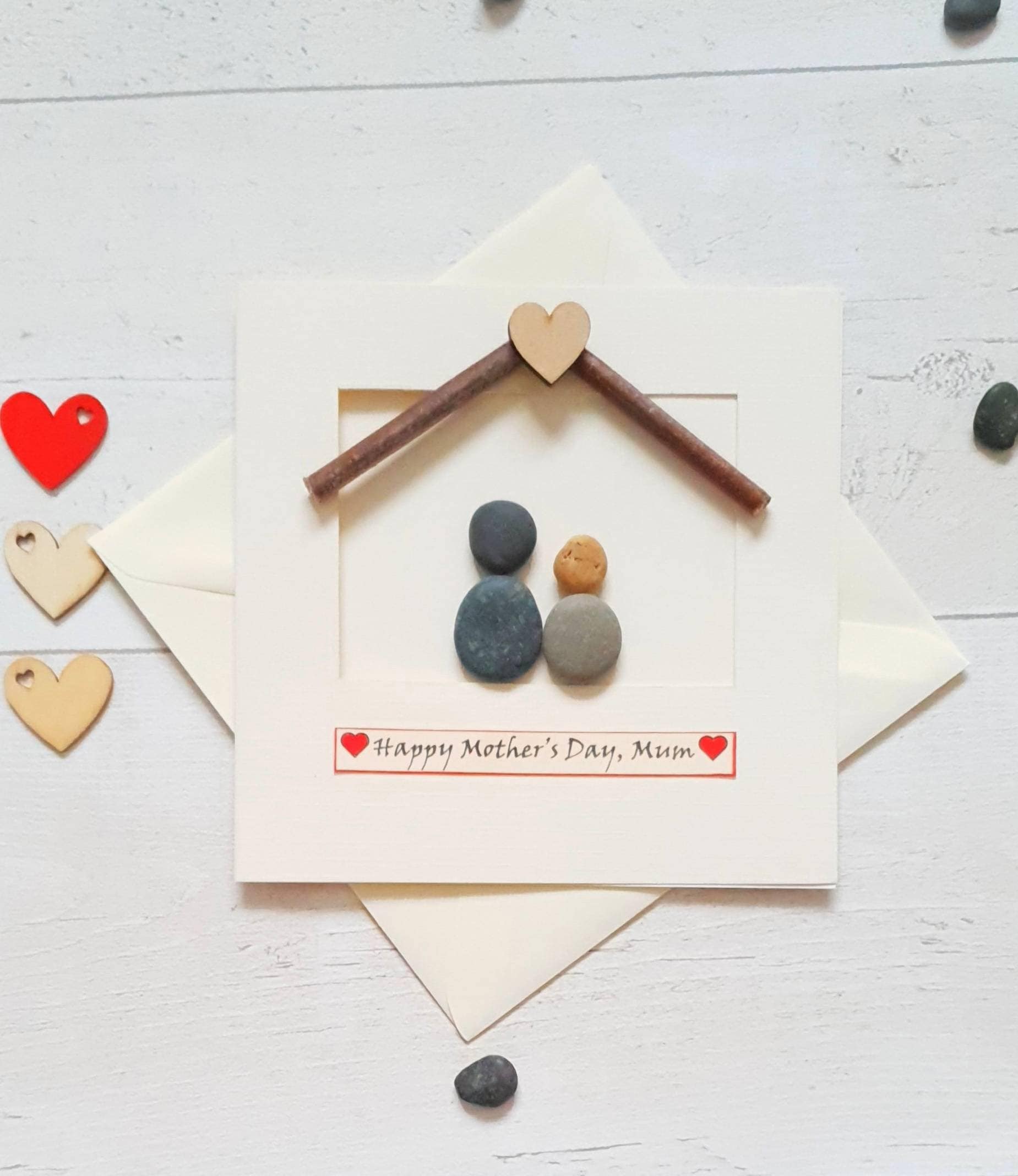 Mother's Day Card Personalised Mum card Unique Handmade | Etsy