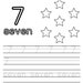 Numbers Worksheets 0-9 - Etsy