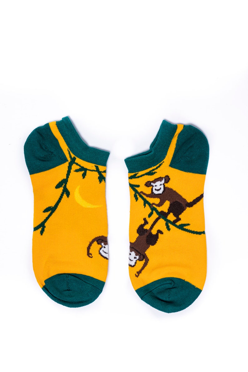 Monkey Socks Funny Uncle Socks Funky Socks Fluffy Socks - Etsy