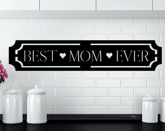 Mothersday Gift, Gift for Mom, Metal Mom Sign, Mothers Day Gift, Mom ...