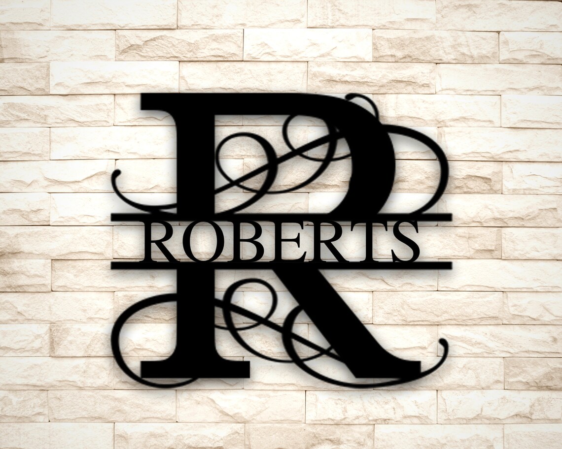 Personalized Family Name Metal Sign Housewarming Gift Metal - Etsy