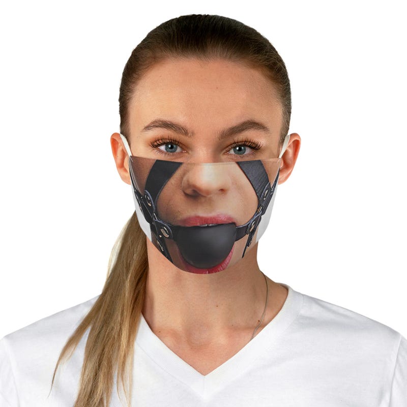 Ball Gag Face Mask - Etsy