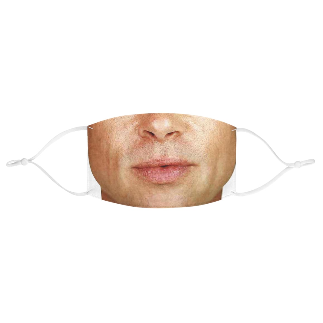 Brad Pitt Fabric Face Mask - Etsy
