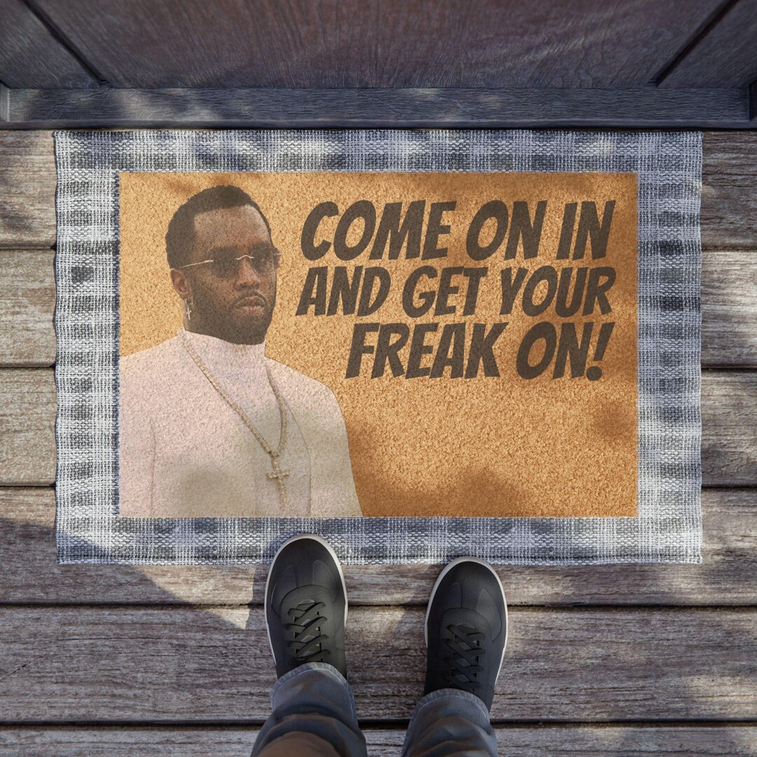 Diddy Welcome Mat - Etsy